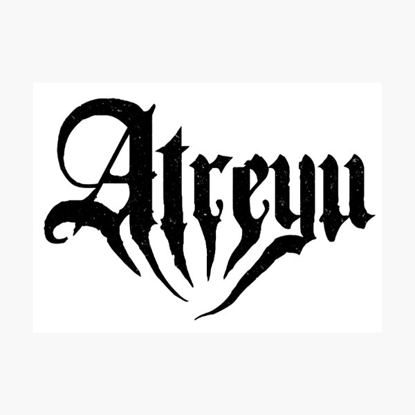 "ATREYU LOGO" Photographic Print by merikribo | Redbubble