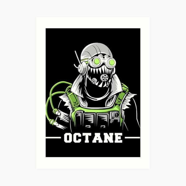 "Octane Apex Legend Video Game Character Art Meme " Art Print for Sale ...