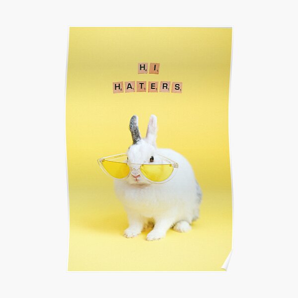 "Bunny dear sweet" Poster for Sale by GaunerHopSalon | Redbubble