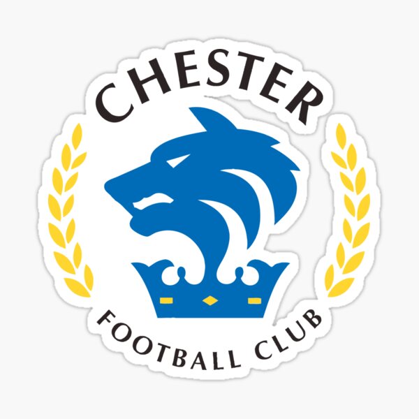 "Chester based football club" Sticker for Sale by pelangindah7 | Redbubble
