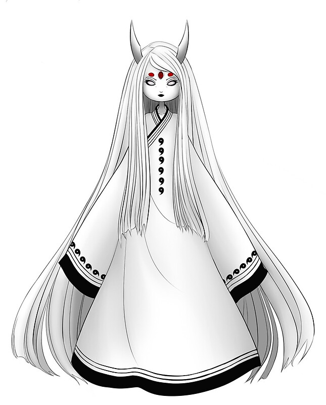 "Chibi Kaguya Otsutsuki " by SatsujinVisuals | Redbubble