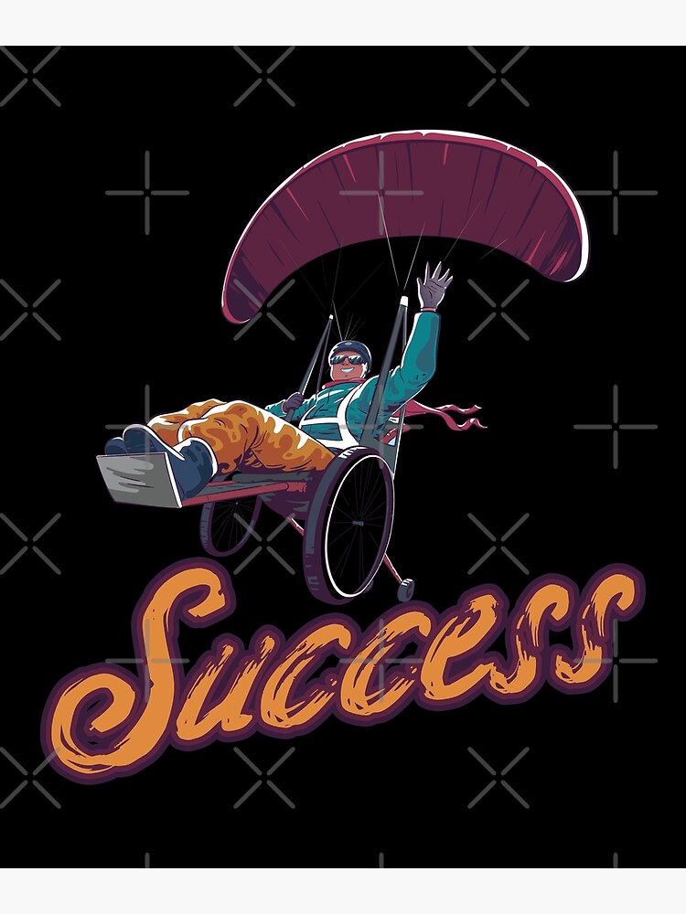 "Success Disability Wheelchair, Parasailing Sky Diving, Disabled ...