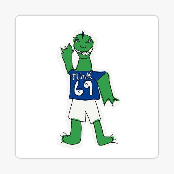 "Flink" Sticker for Sale by ChaosBeann | Redbubble