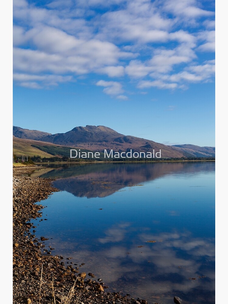 "Loch Carron from the village of Lochcarron" Poster by dianecmcac ...