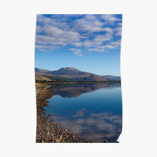 "Loch Carron from the village of Lochcarron" Poster by dianecmcac ...