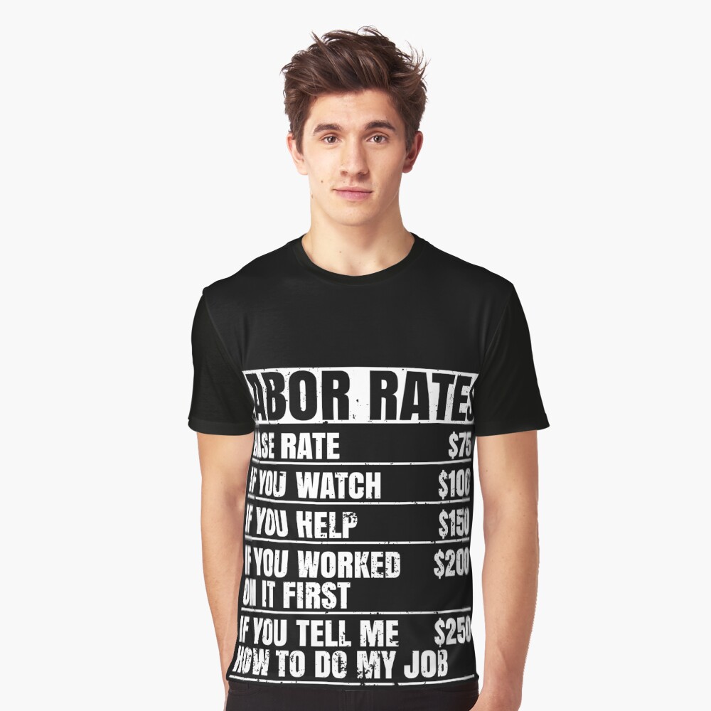"Labor Rates Hourly Joke Rates, Funny Humor Drafting, Operating ...