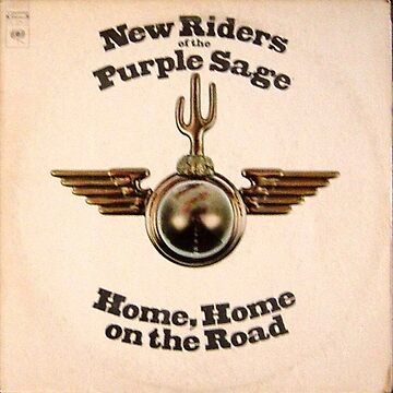"NRPS New Riders Of The Purple Sage, Home On the Road" Sticker for Sale ...