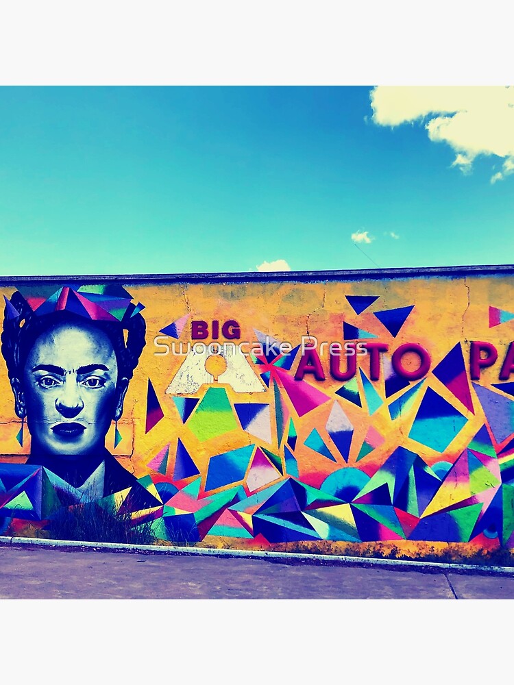 "FRIDA KAHLO MURAL" Poster for Sale by Misti Rainwater-Lites | Redbubble