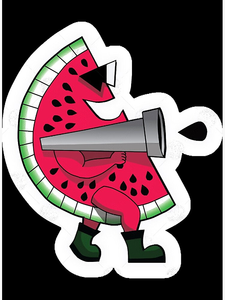 "Mr. Watermelon " Poster for Sale by greal198 | Redbubble