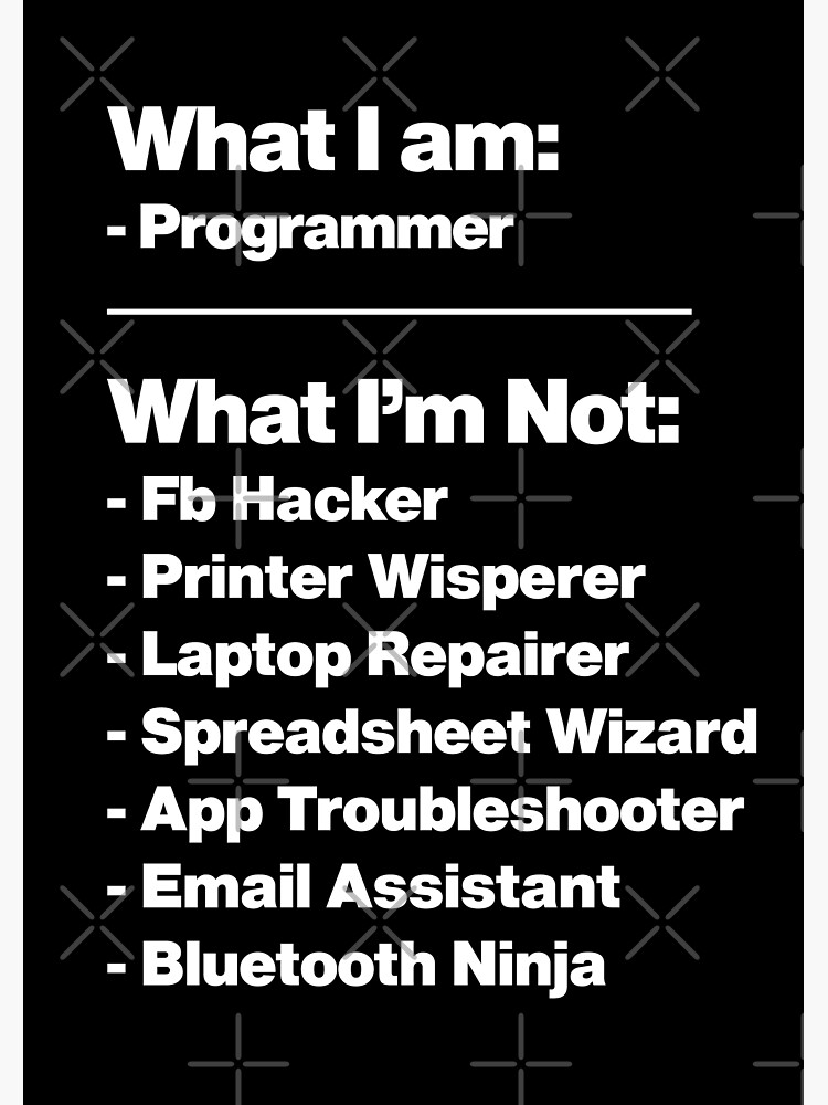 Funny Programmer Jokes about Coding and Computer Students Work Premium Matte Vertical Poster ...
