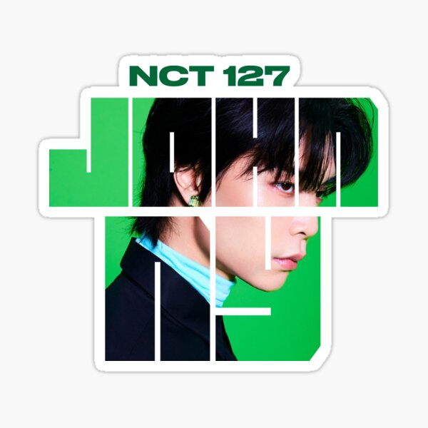"NCT 127 Johnny " Sticker for Sale by nurfzr | Redbubble