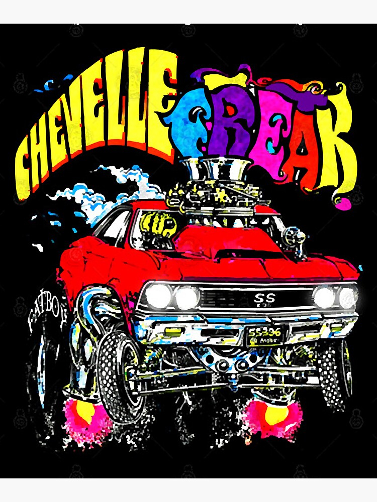 "Chevelle Super Freak " Sticker for Sale by greal198 | Redbubble