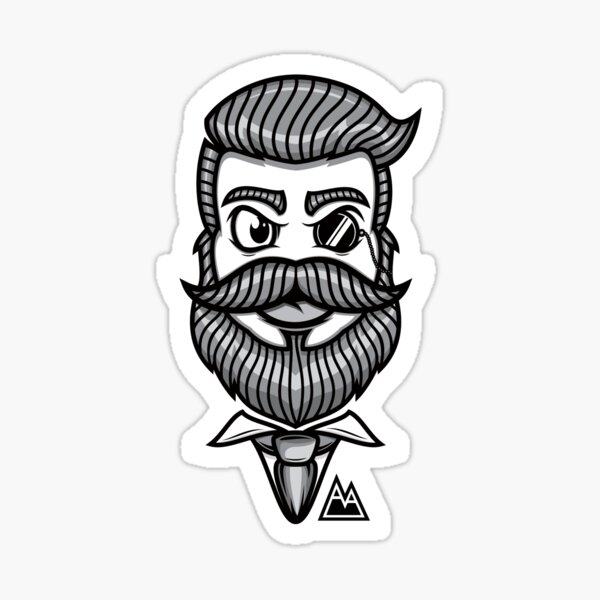 "Dapper" Sticker for Sale by MaassProduced | Redbubble