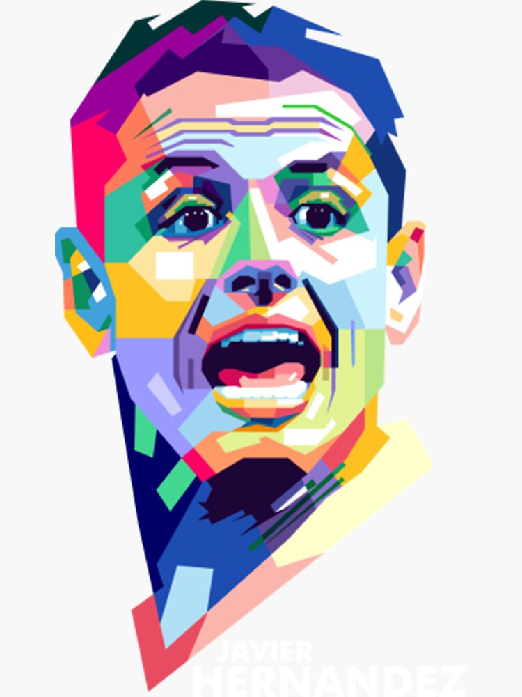 "JAVIER HERNANDEZ" Sticker for Sale by ImmortalGreat | Redbubble