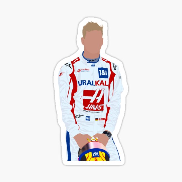 "Mick Schumacher " Sticker for Sale by noellesmith22 | Redbubble
