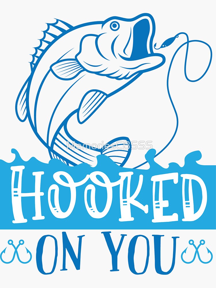 "Limited Hooked On You" Sticker for Sale by MemoriesCBSSS | Redbubble