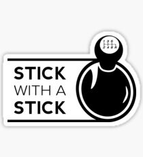 Stick Shift: Stickers | Redbubble