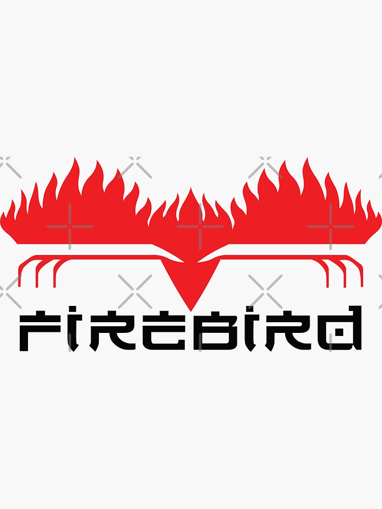 "Firebird Logo Commodore 64" Sticker for Sale by Retro8BitShop | Redbubble