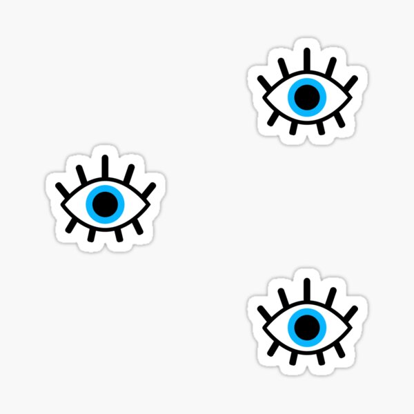 Evil Eye Stickers | Redbubble