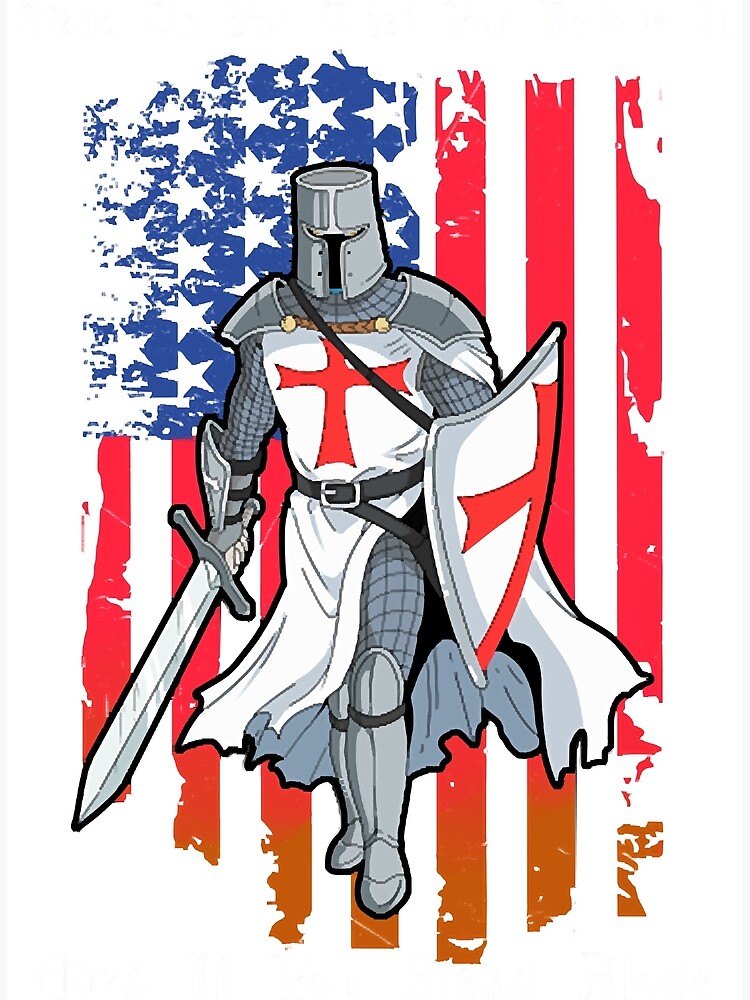 "American Flag Knight Templar Gift " Poster for Sale by greal198 ...