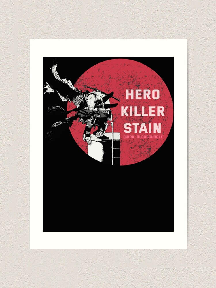 "Boku No Hero Academia Hero Killer a.ka. Stain, Quirk Bloodcurdle t ...
