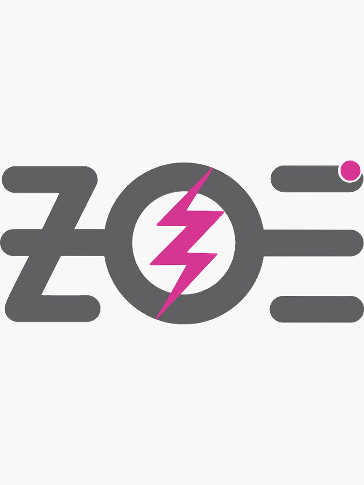 Pegatina «Zoe Band Español» de ExfordMerri1991 | Redbubble