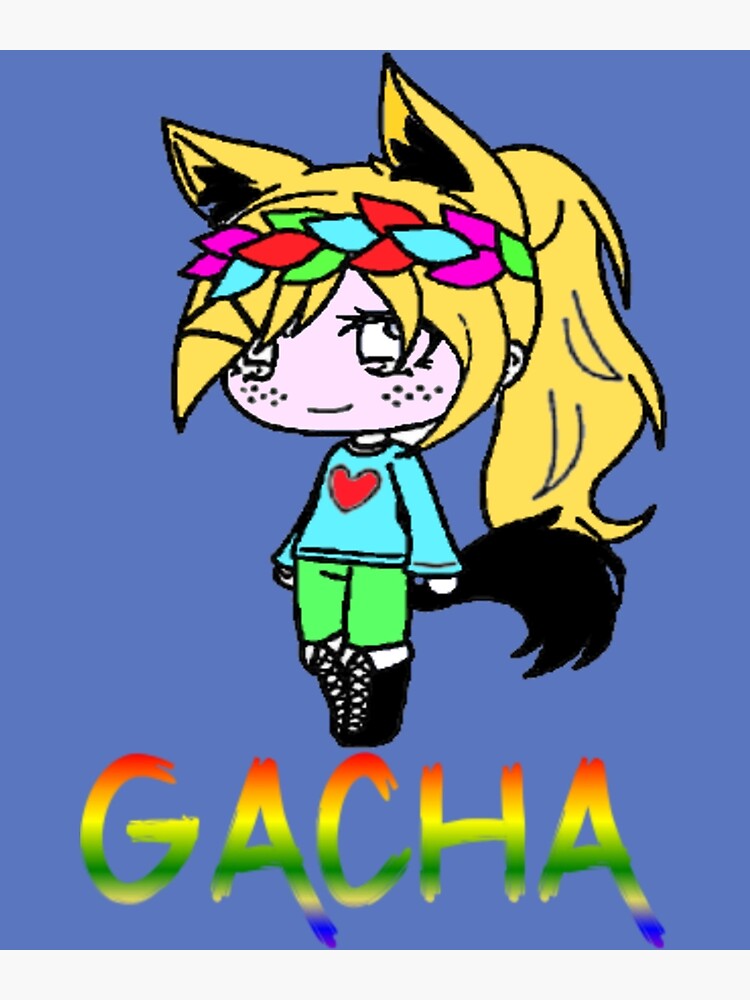 Gacha Fashion Anime Poster For Sale By Wizoems Redbubble