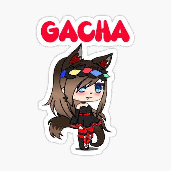 "GACHA FASHION Classic " Sticker for Sale by WiZoEms | Redbubble