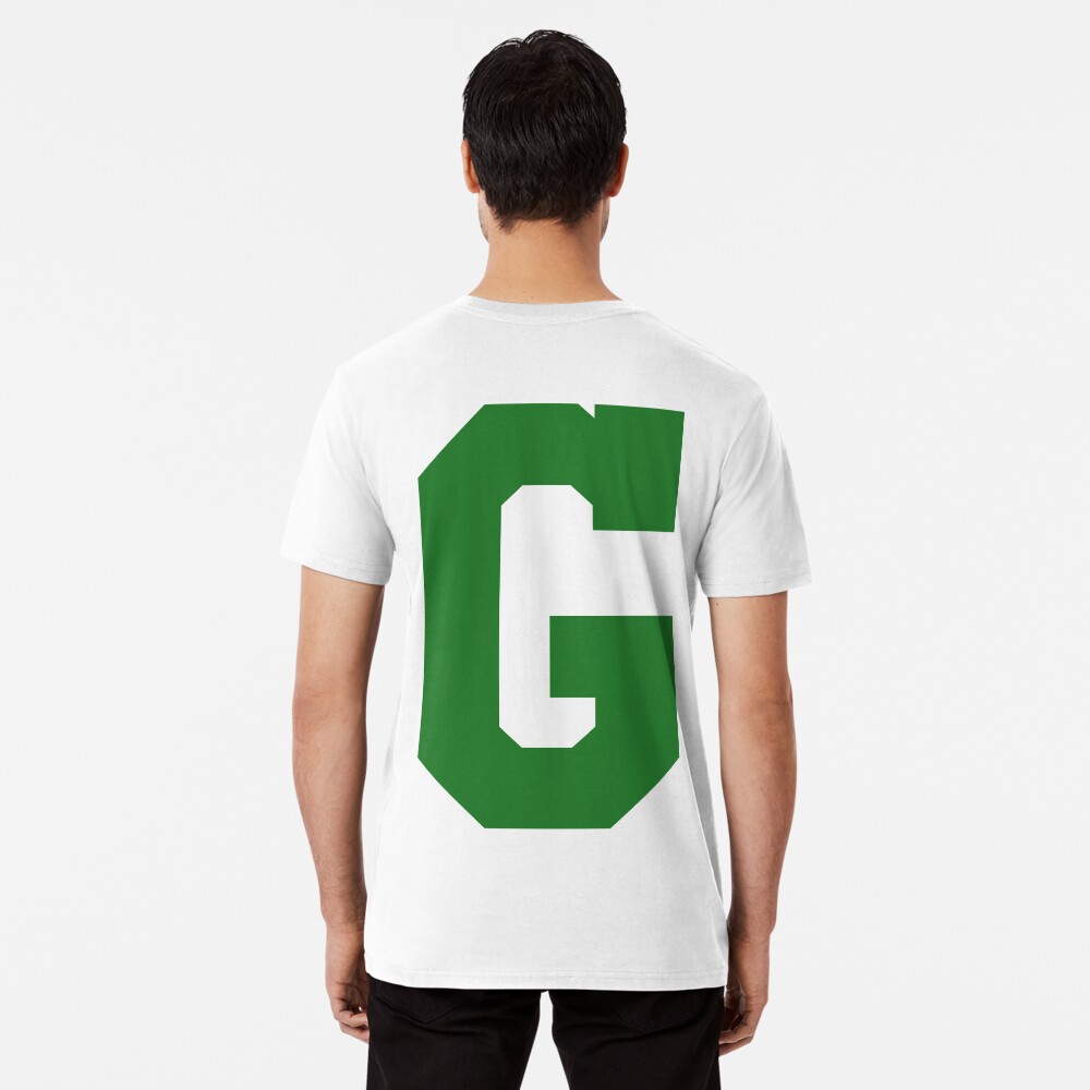 "Alphabet, Green G, Sports letter G" Sticker for Sale by TheCultStuff ...