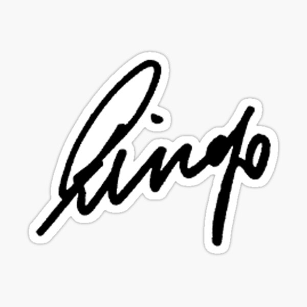 "Ringo Starr Signature" Sticker for Sale by theekimbot | Redbubble