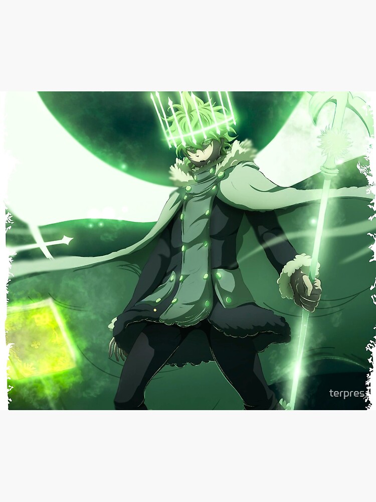 "Black Clover Yuno Full Power" Mouse Pad by terpres | Redbubble