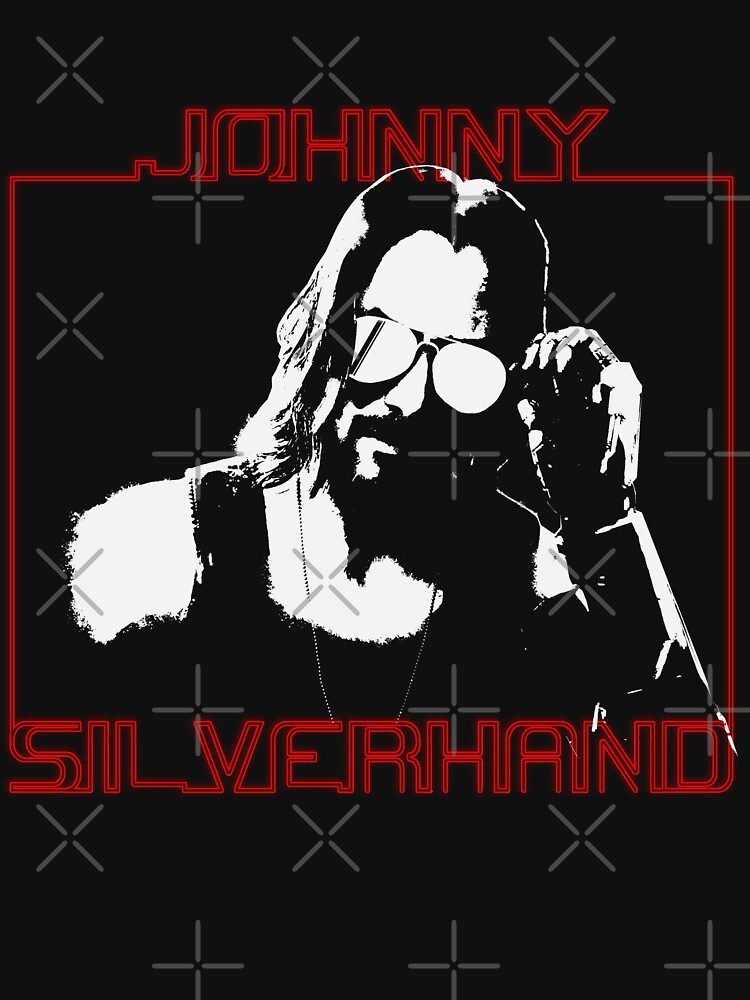 "Johnny Silverhand Cyberpunk Design" T-shirt for Sale by PolyphonicTees ...