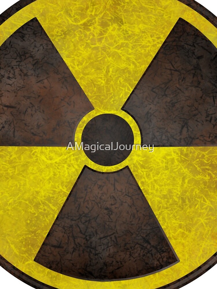 "Radioactive Fallout Symbol - Scratched" iPhone Case for Sale by ...