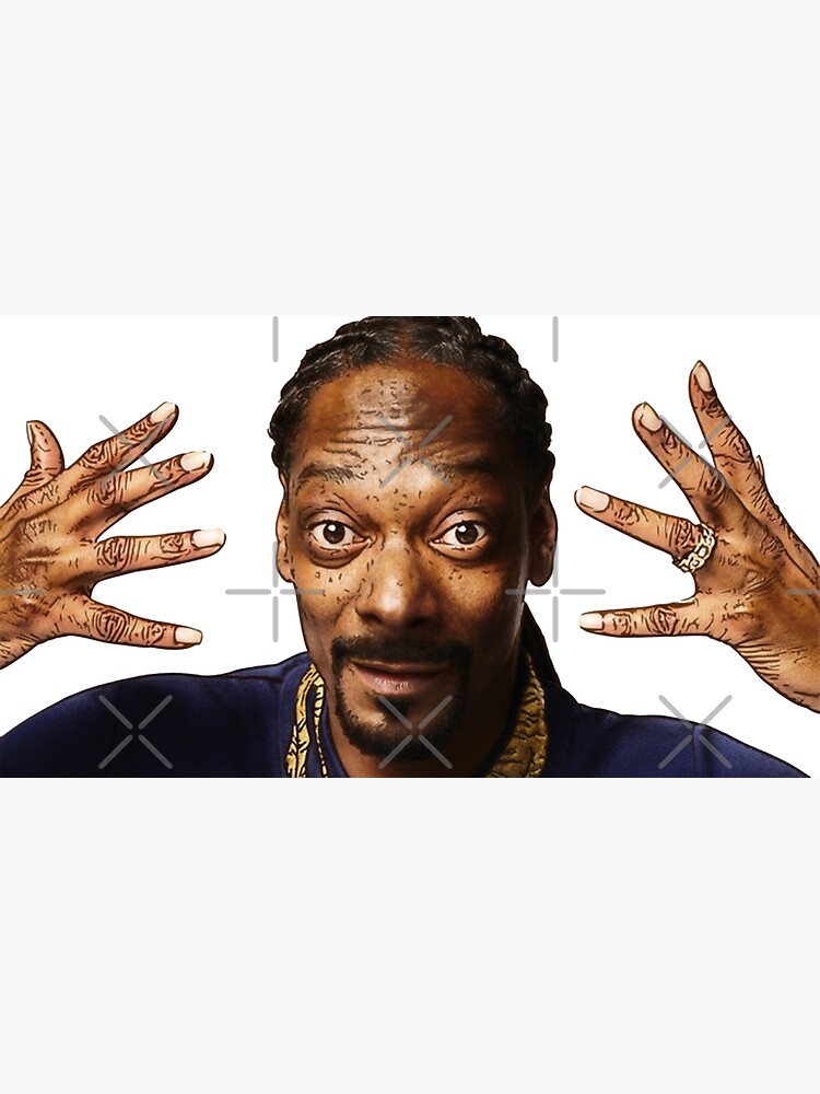 "Snoop Dogg Magic Fingers" Poster for Sale by Grimzilla | Redbubble