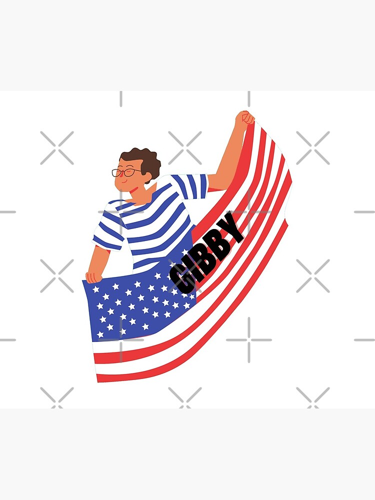 "USA Gibby Flag" Mouse Pad for Sale by mo91 | Redbubble