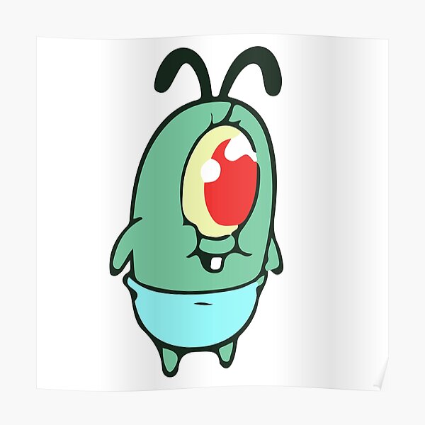 Póster «Plancton bebé | Bob Esponja | Crustáceo cascarudo» de ...