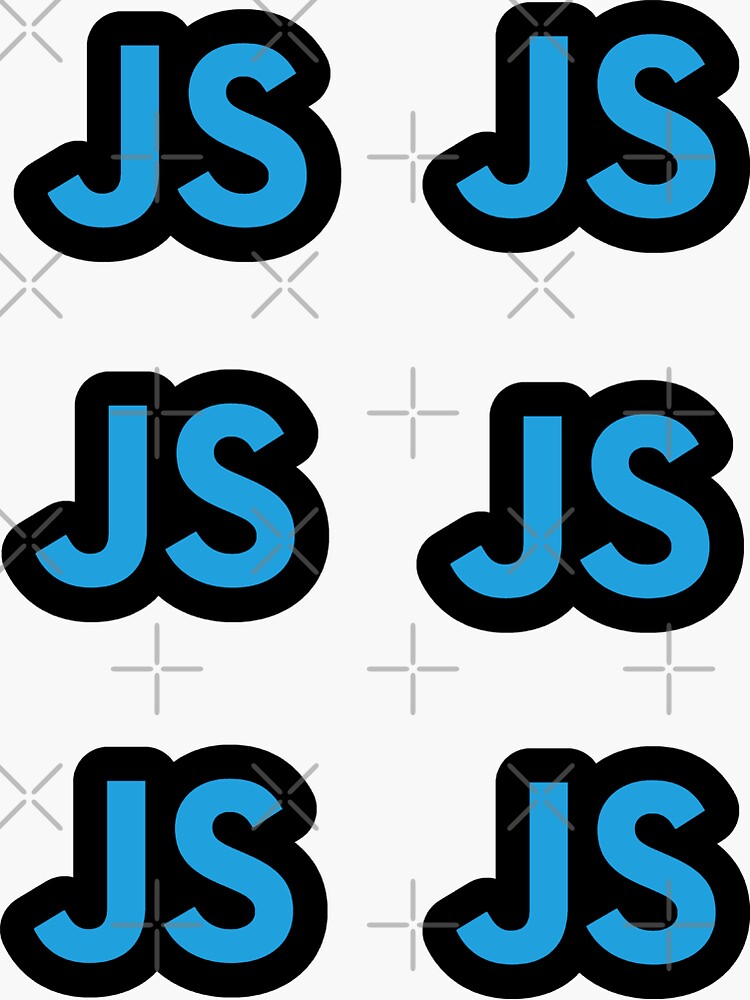 "JS 6 Pack Pale Blue" Sticker for Sale by arctide | Redbubble