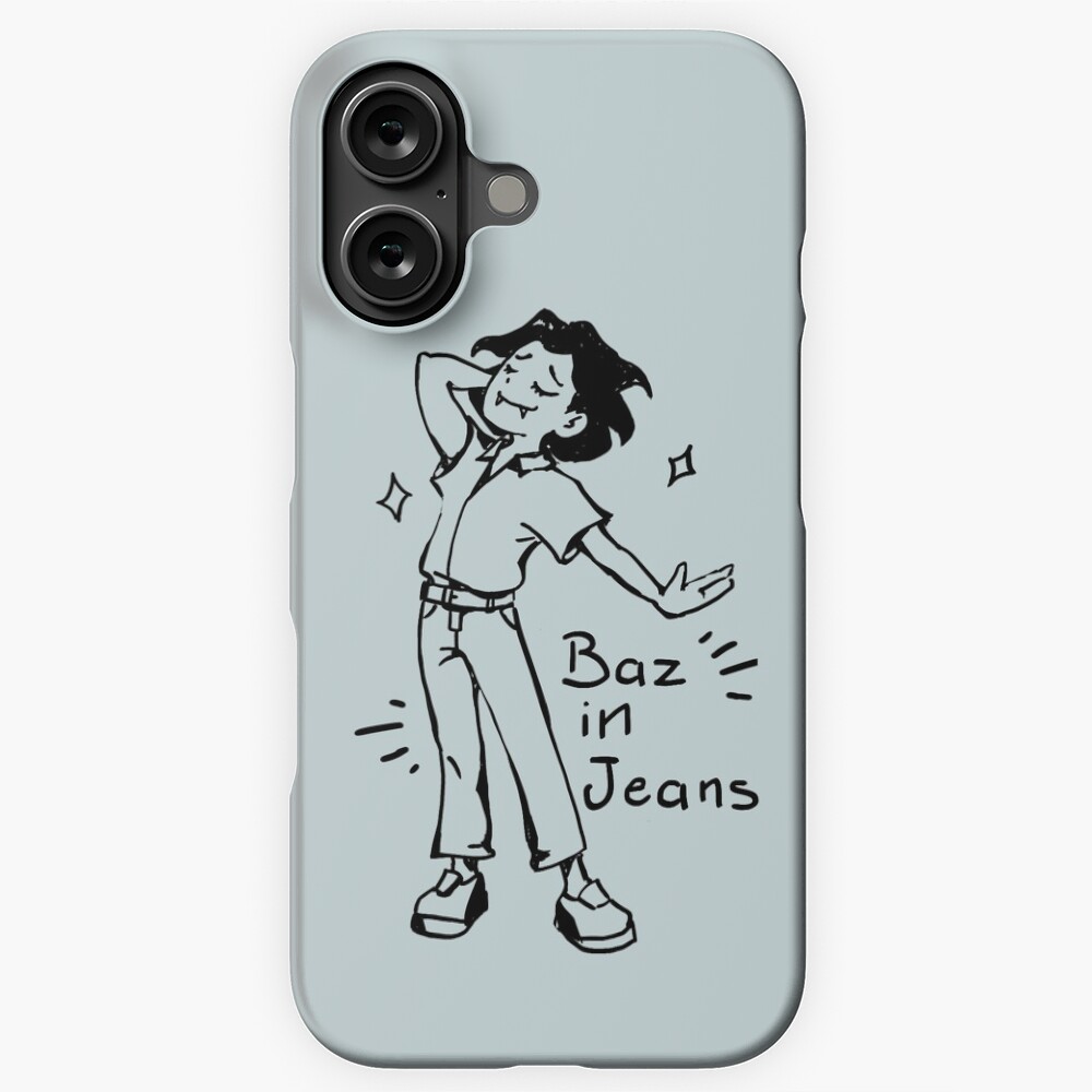 "Baz in Jeans" Sticker for Sale by ciskao | Redbubble