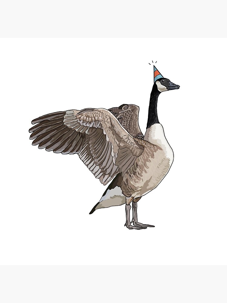 "Party Goose" Greeting Card for Sale by sophiesophs | Redbubble
