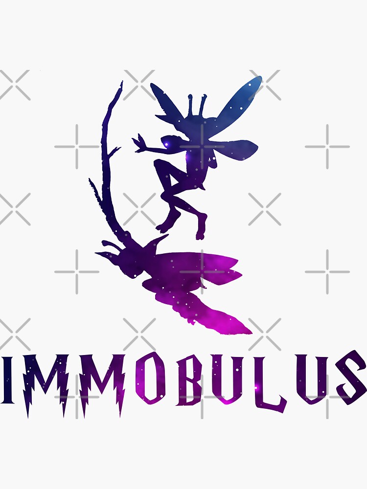 "Harry P, pixies Immobulus " Sticker for Sale by theDlab | Redbubble