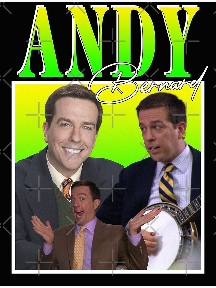 "Andy Bernard" Poster by silvieex | Redbubble