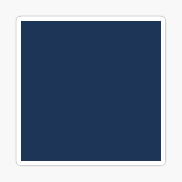 "Prussian Blue Color" Sticker for Sale by Fozy-Shop-Tees | Redbubble