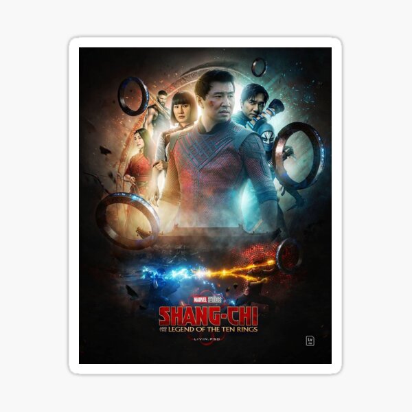 "Shang-chi Begin" Sticker for Sale by krystalblock | Redbubble