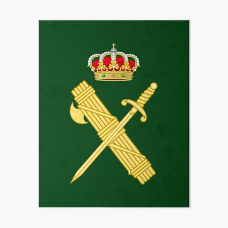 "Spanish guard civil police logo" Art Board Print for Sale by Tangoflow ...