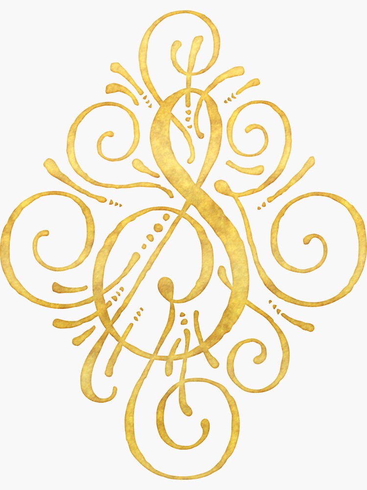 "Golden Monogram Letter S" Sticker by junkydotcom | Redbubble