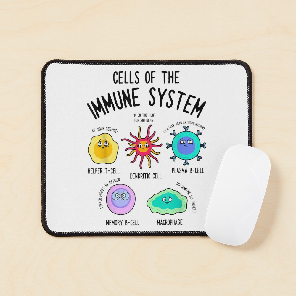 "Cells Of The Immune System Science" Sticker for Sale by sharpssmine ...