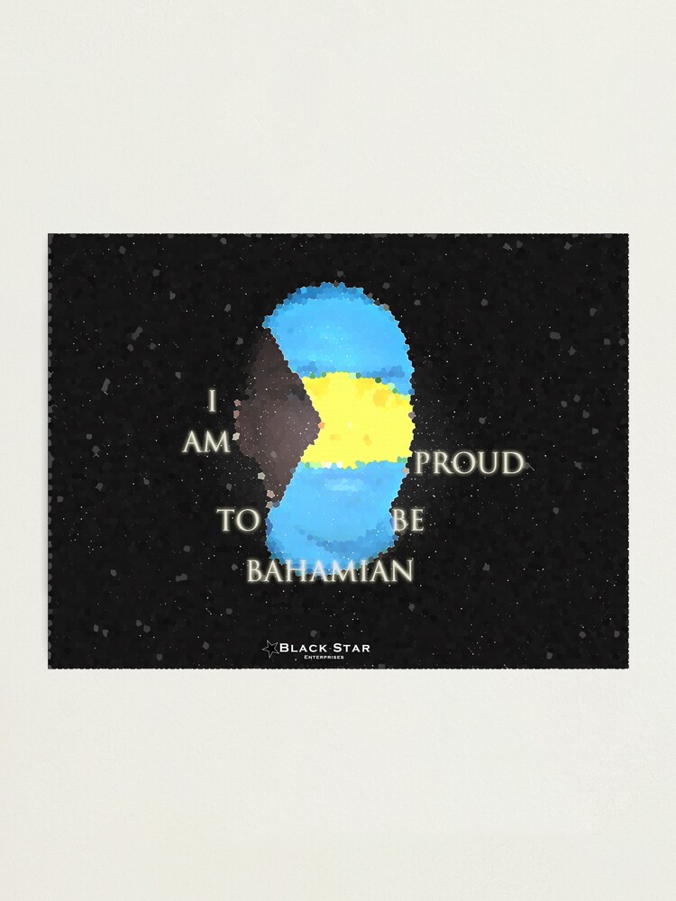 "Flag Face Bahamian Pride " Photographic Print for Sale by BSE242 ...