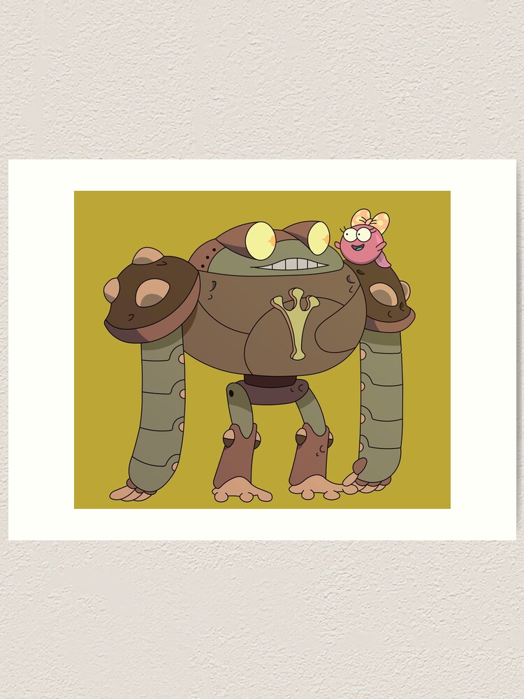 "Polly and Frobo | Amphibia" Art Print for Sale by artnchfck | Redbubble
