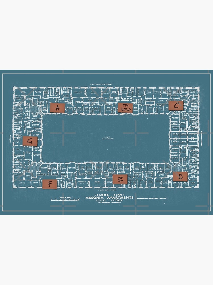 "Arconia Building Plan" Greeting Card for Sale by kacper0623 | Redbubble