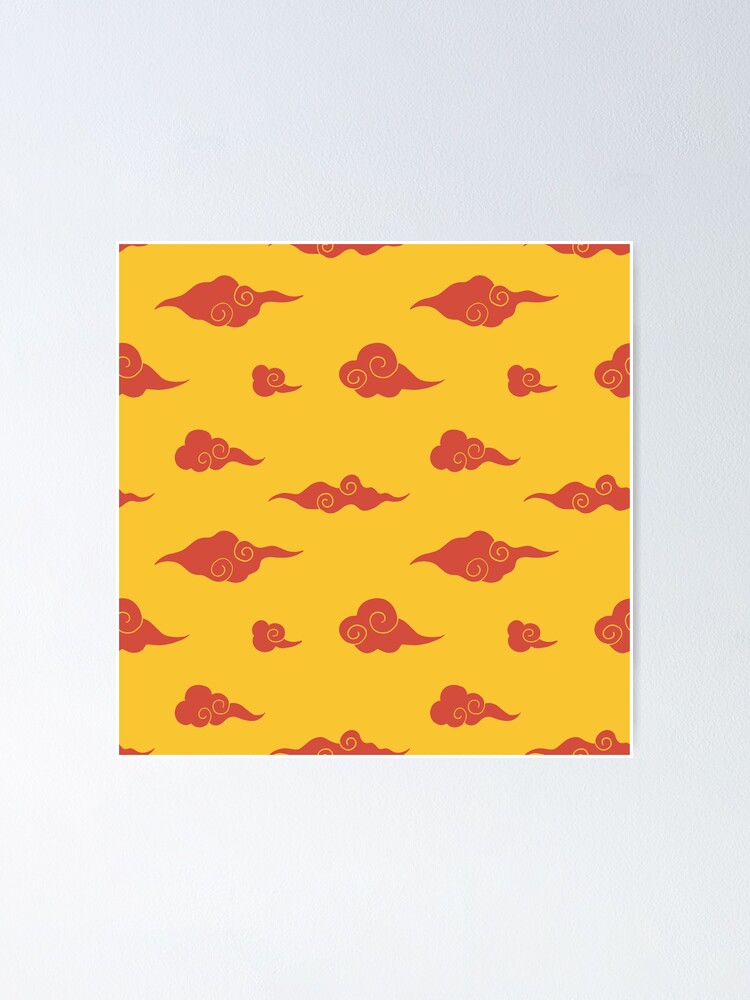 "Japanese Traditional Clouds Kumo" Poster for Sale by TakoyakiTech ...